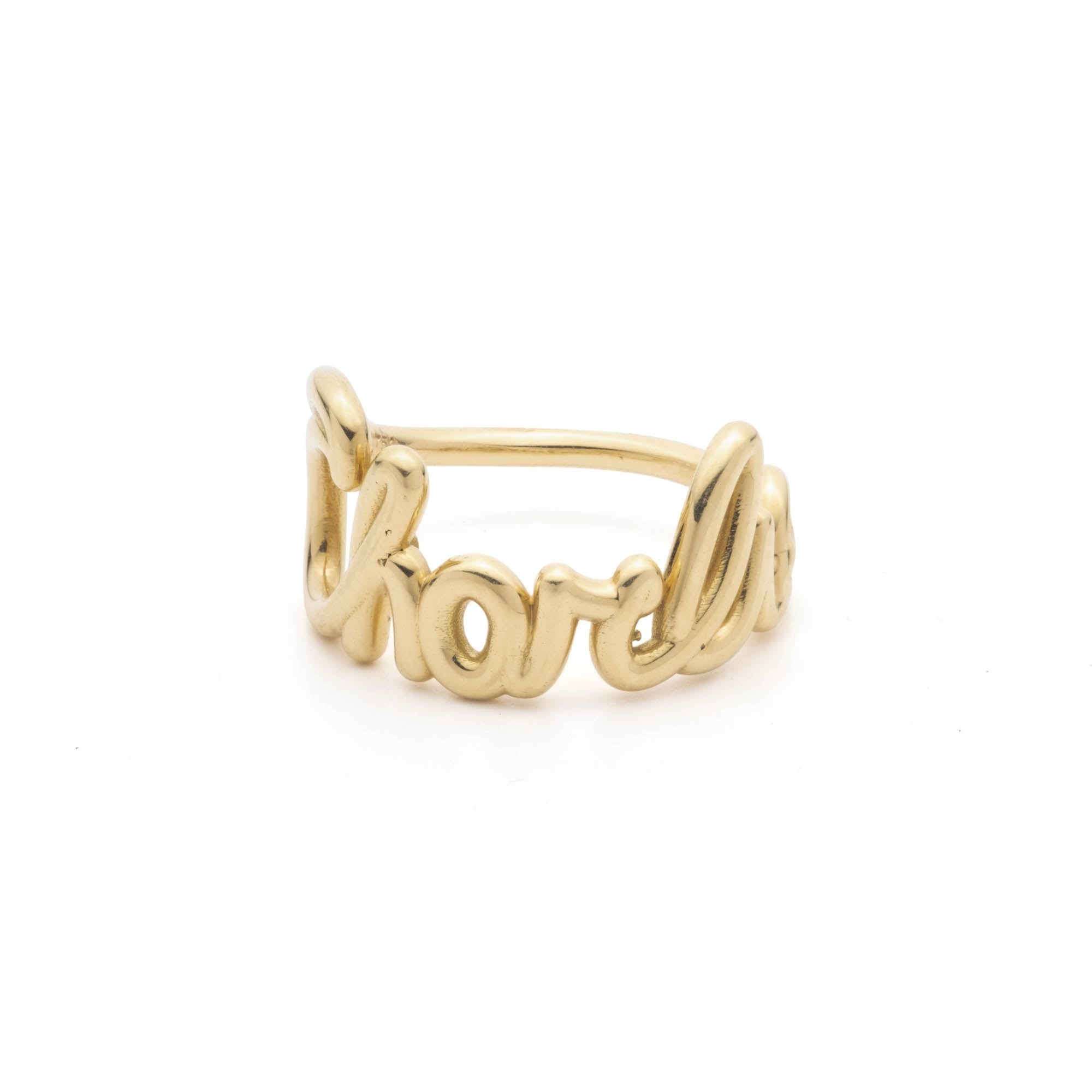 Script Ring – Heritage Jewelry New York
